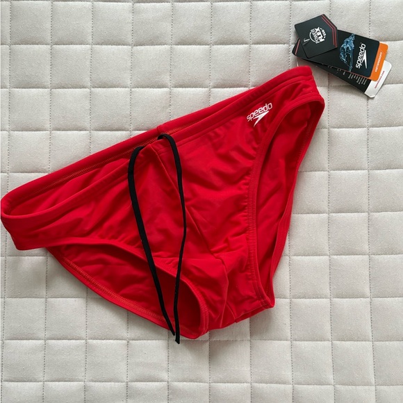 Speedo | Swim | Speedo Mens Red Swim Briefs | Poshmark